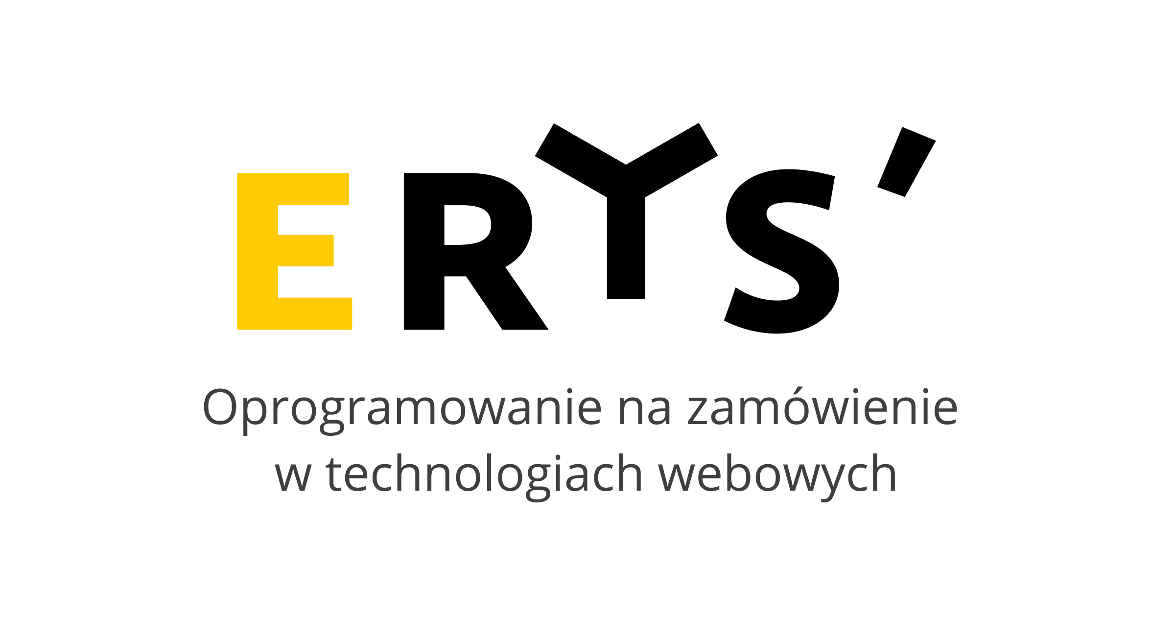Aplikacje webowe ERYS' - producent oprogramowania na zamówienie